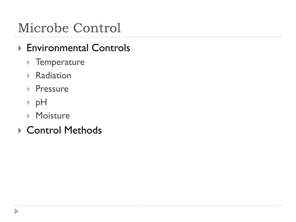 PPT - Microbe Control PowerPoint Presentation, free download - ID:3070633