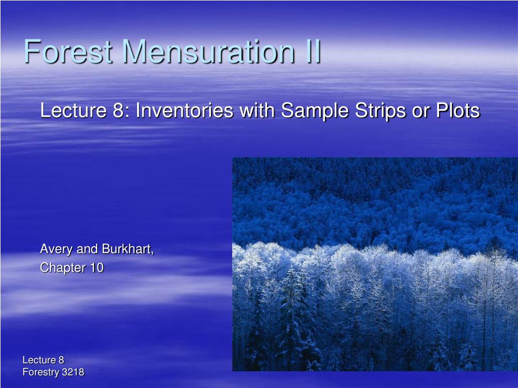 PPT - Forest Mensuration II PowerPoint Presentation, free download - ID ...