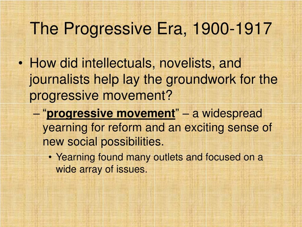 PPT - The Progressive Era, 1900-1917 PowerPoint Presentation, free ...