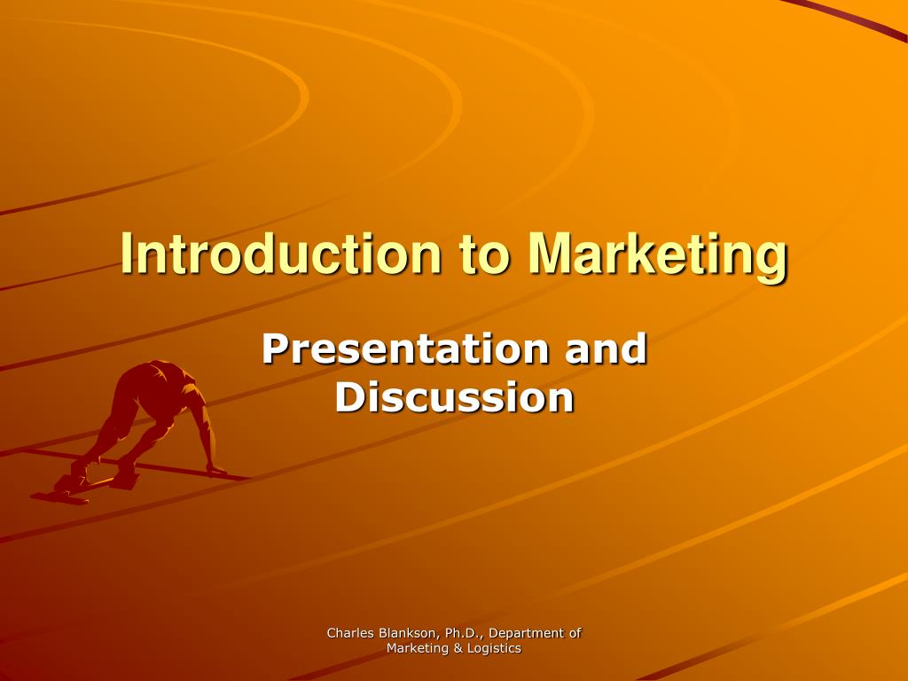 PPT - Introduction to Marketing PowerPoint Presentation, free download ...