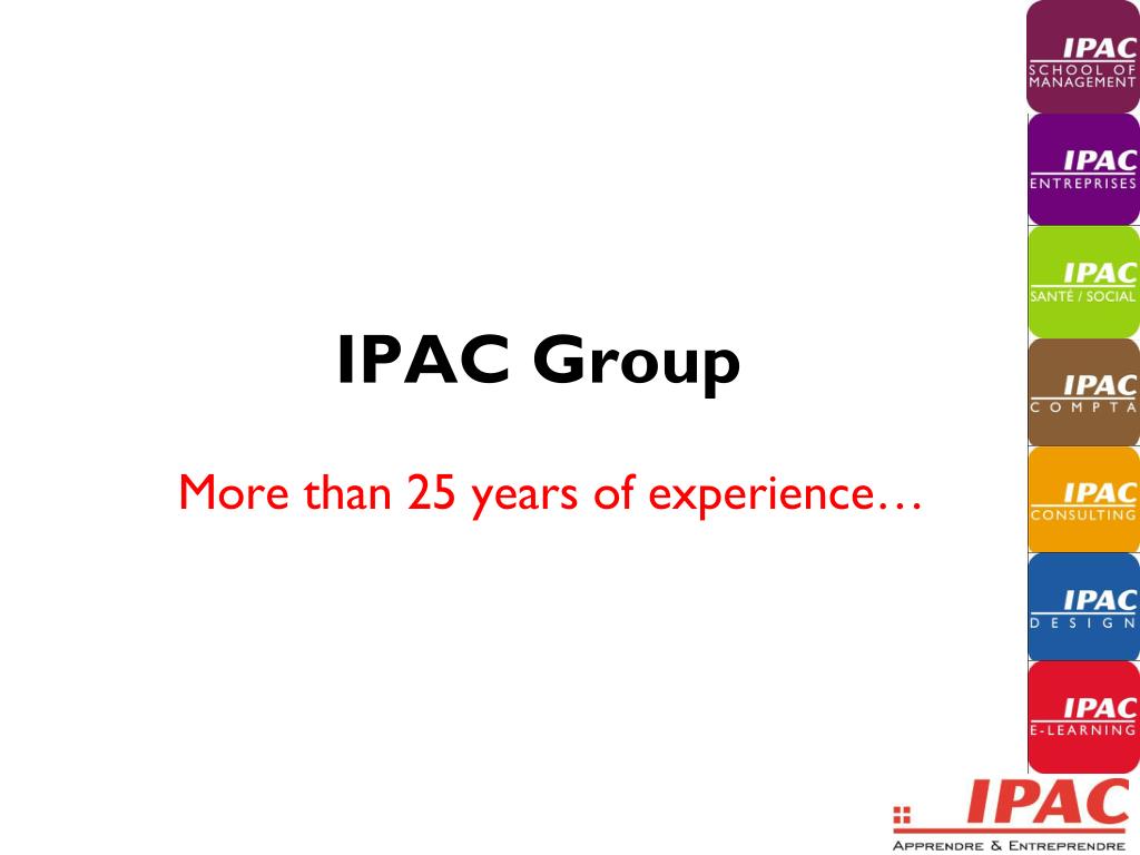 PPT - IPAC Group PowerPoint Presentation, free download - ID:3071593