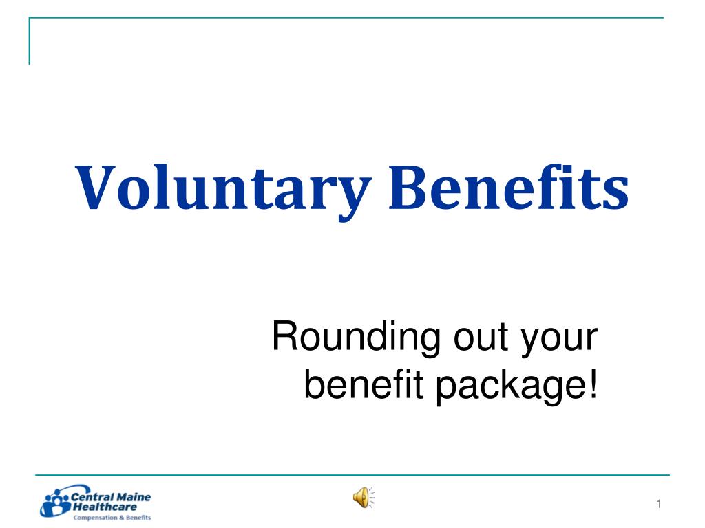 PPT - Voluntary Benefits PowerPoint Presentation, free download - ID ...