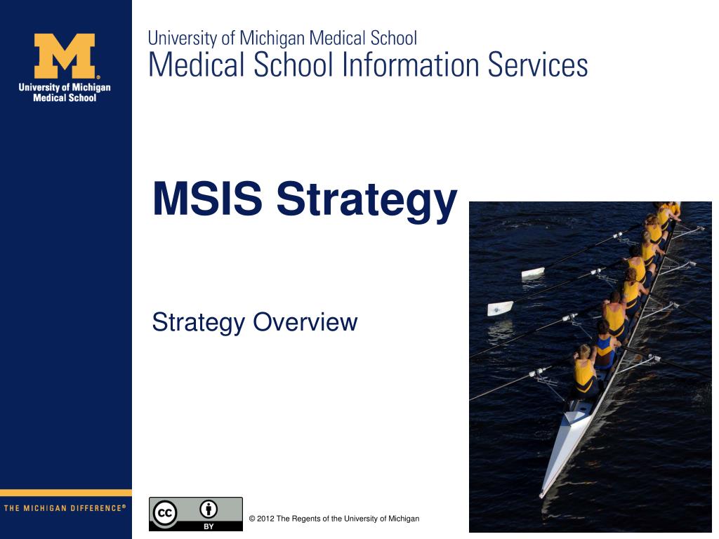 PPT - MSIS Strategy PowerPoint Presentation, free download - ID:3071705