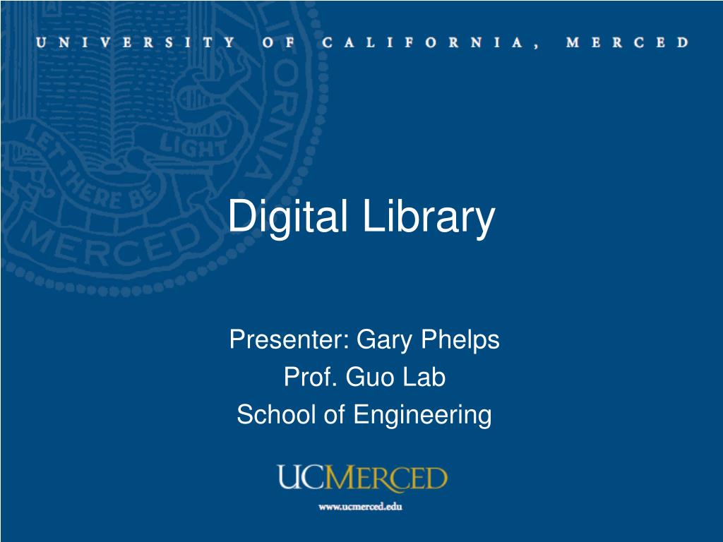 PPT - Digital Library PowerPoint Presentation, free download - ID:3073627