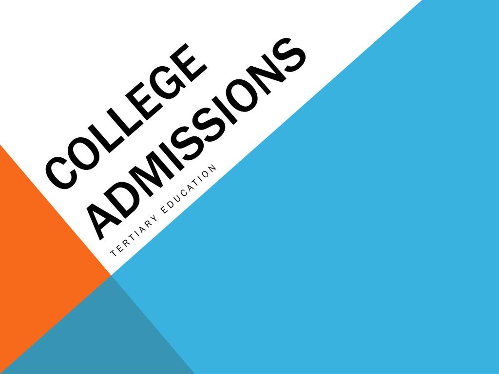 PPT - College Admissions PowerPoint Presentation, free download - ID ...