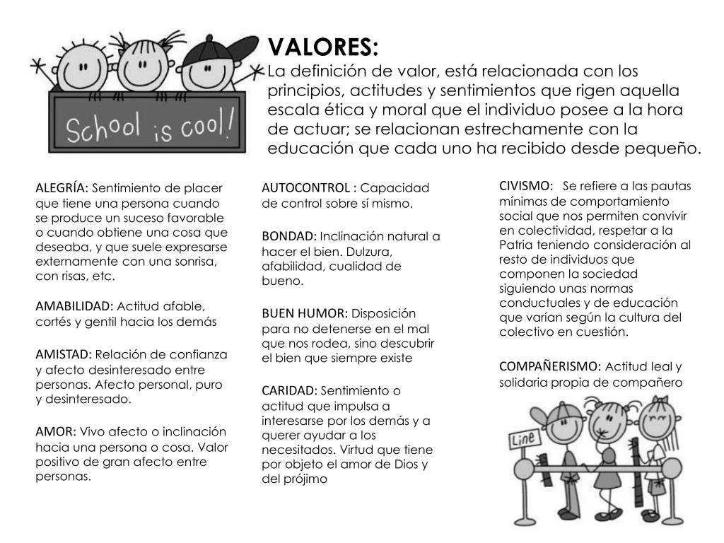 PPT - VALORES: PowerPoint Presentation, free download - ID:3074287