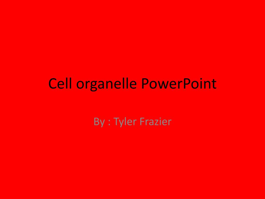 PPT - Cell organelle PowerPoint PowerPoint Presentation, free download ...