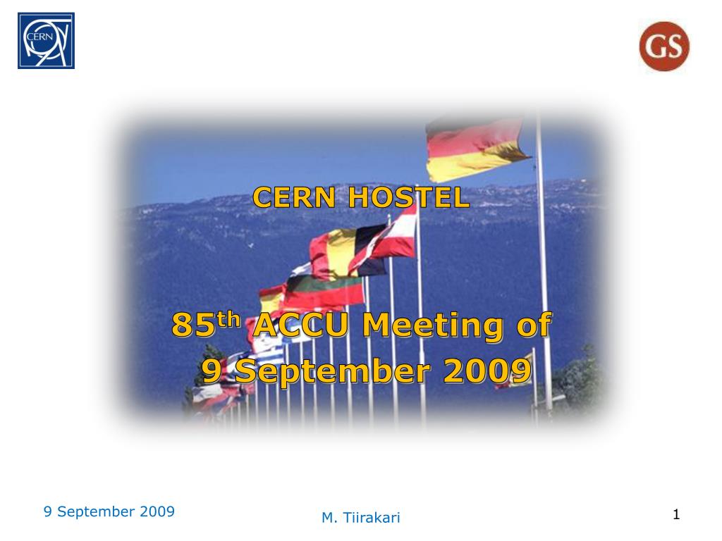 PPT - CERN HOSTEL PowerPoint Presentation, free download - ID:3075110