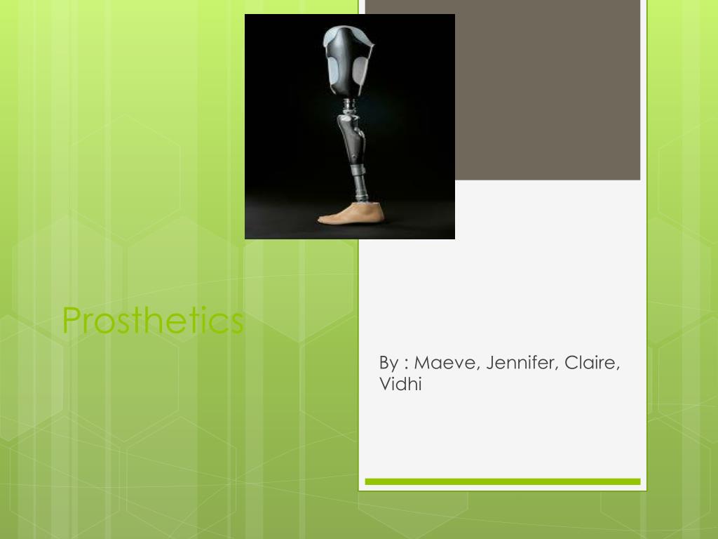 PPT - Prosthetics PowerPoint Presentation, free download - ID:3076225