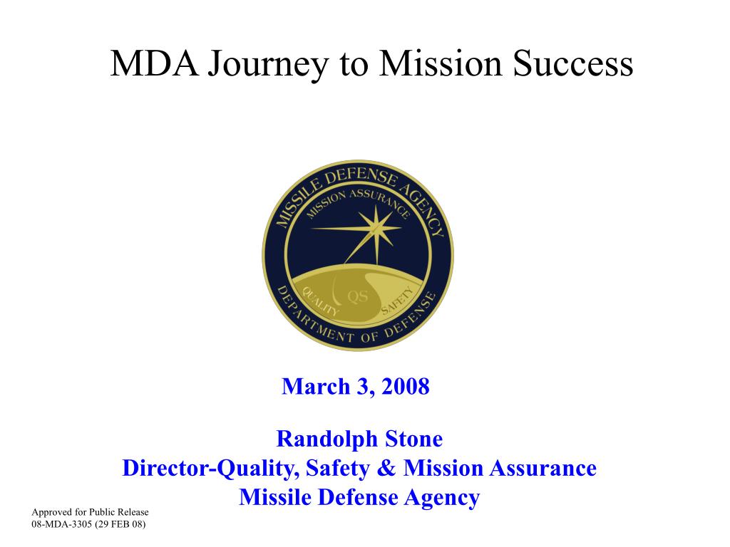 PPT - MDA Journey to Mission Success PowerPoint Presentation, free ...