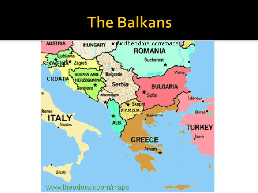 PPT - The Balkans PowerPoint Presentation, free download - ID:3082498