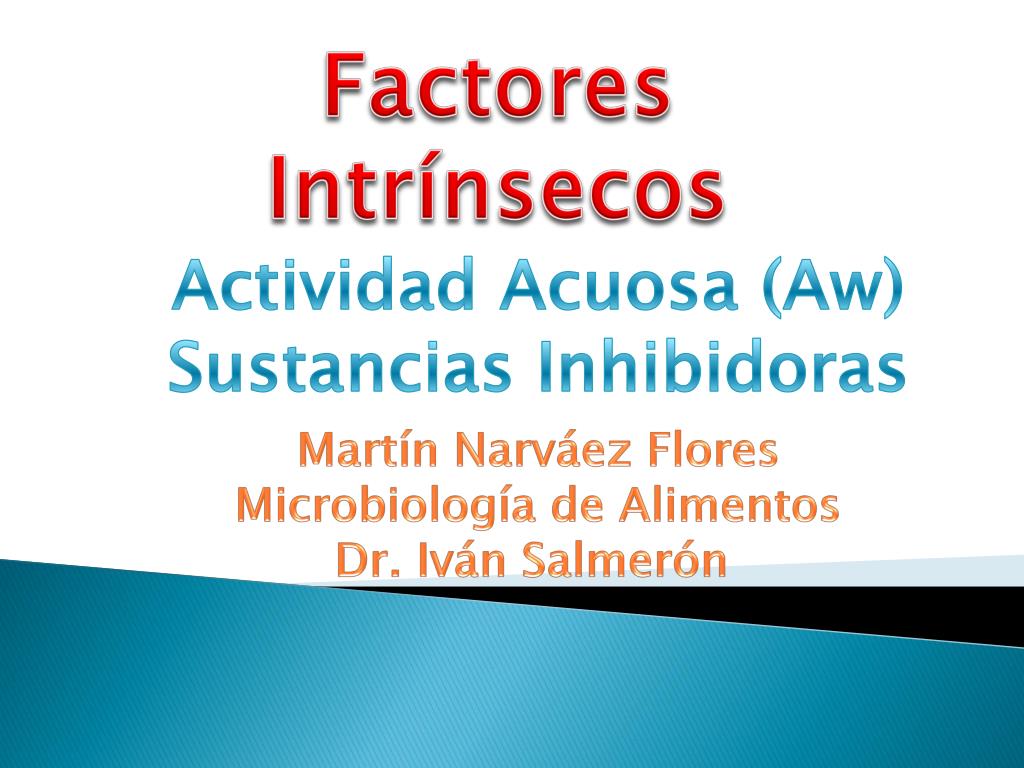 PPT - Factores Intrínsecos PowerPoint Presentation, free download - ID ...