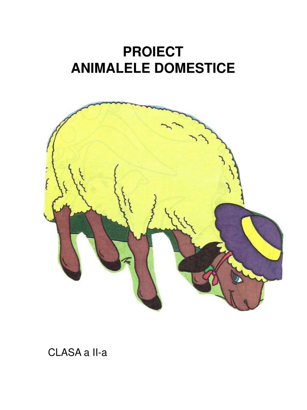 PPT - PROIECT ANIMALELE DOMESTICE PowerPoint Presentation, free ...