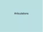 PPT - Articulations and Movement PowerPoint Presentation, free download ...