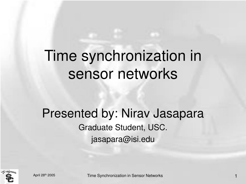 PPT - Time synchronization in sensor networks PowerPoint Presentation ...