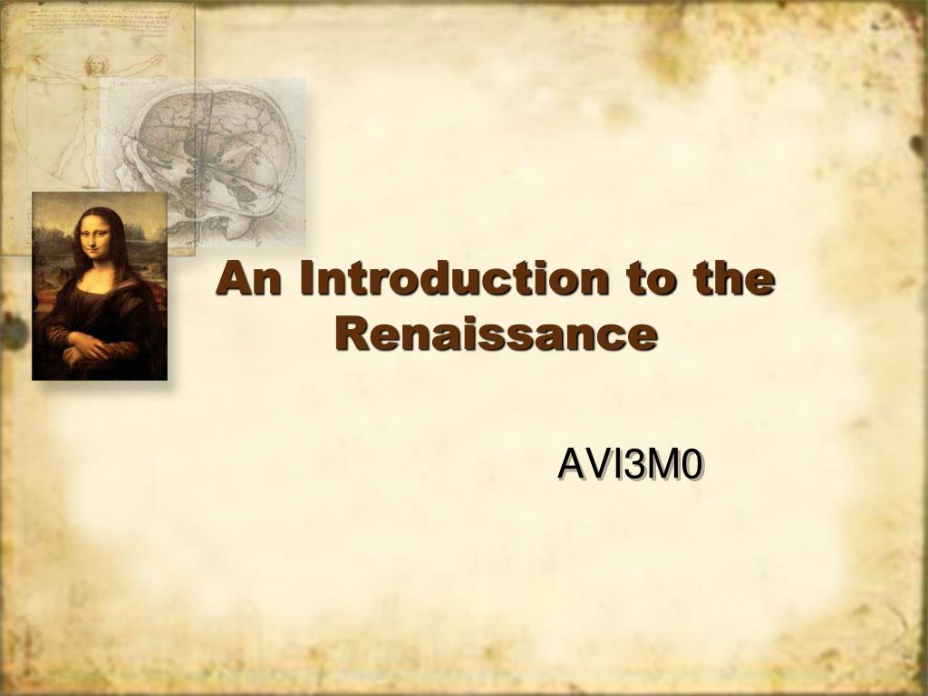 PPT - An Introduction to the Renaissance PowerPoint Presentation, free ...
