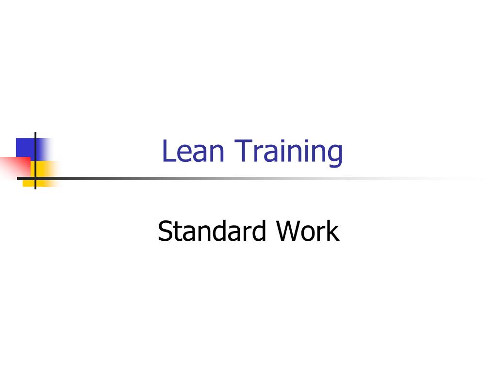 PPT - Lean Training PowerPoint Presentation, free download - ID:3087027