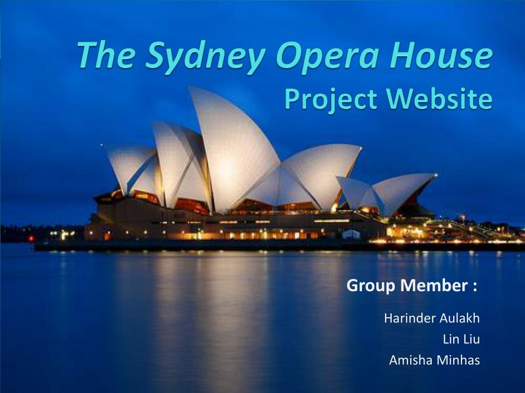 PPT - The Sydney Opera House Project Website PowerPoint Presentation ...