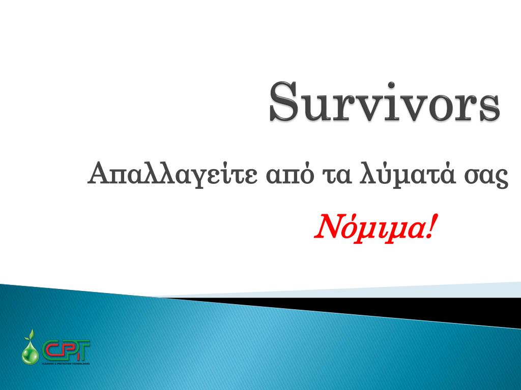 PPT - Survivors PowerPoint Presentation, free download - ID:3088010
