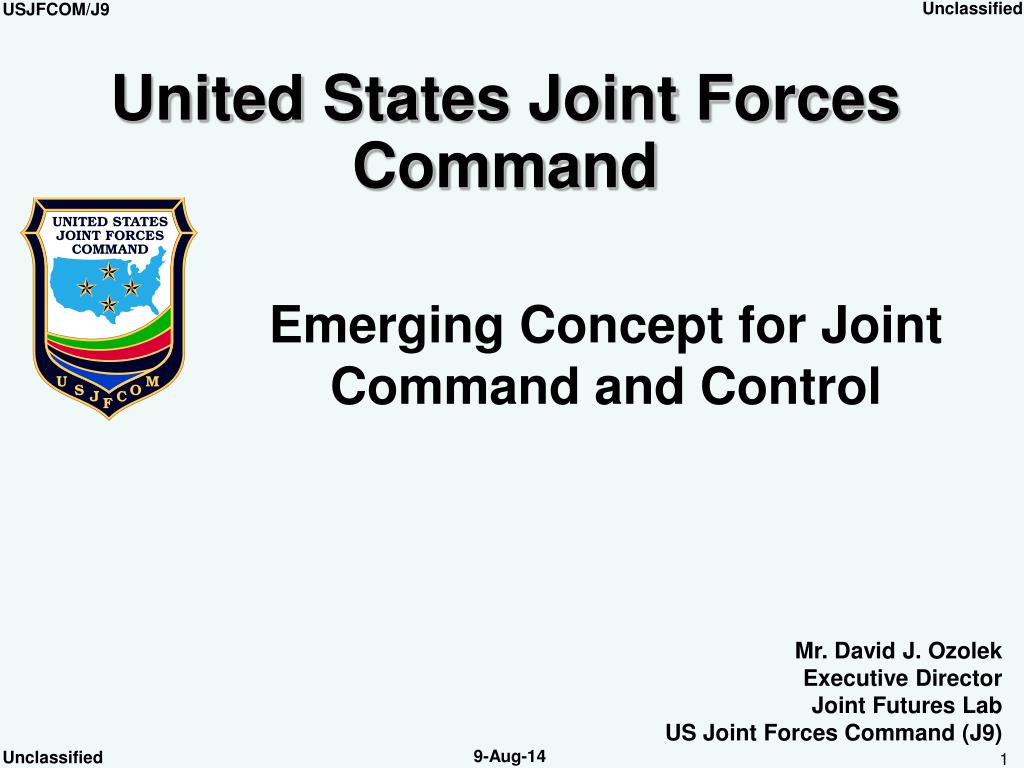 PPT - Emerging Concept for Joint Command and Control PowerPoint ...