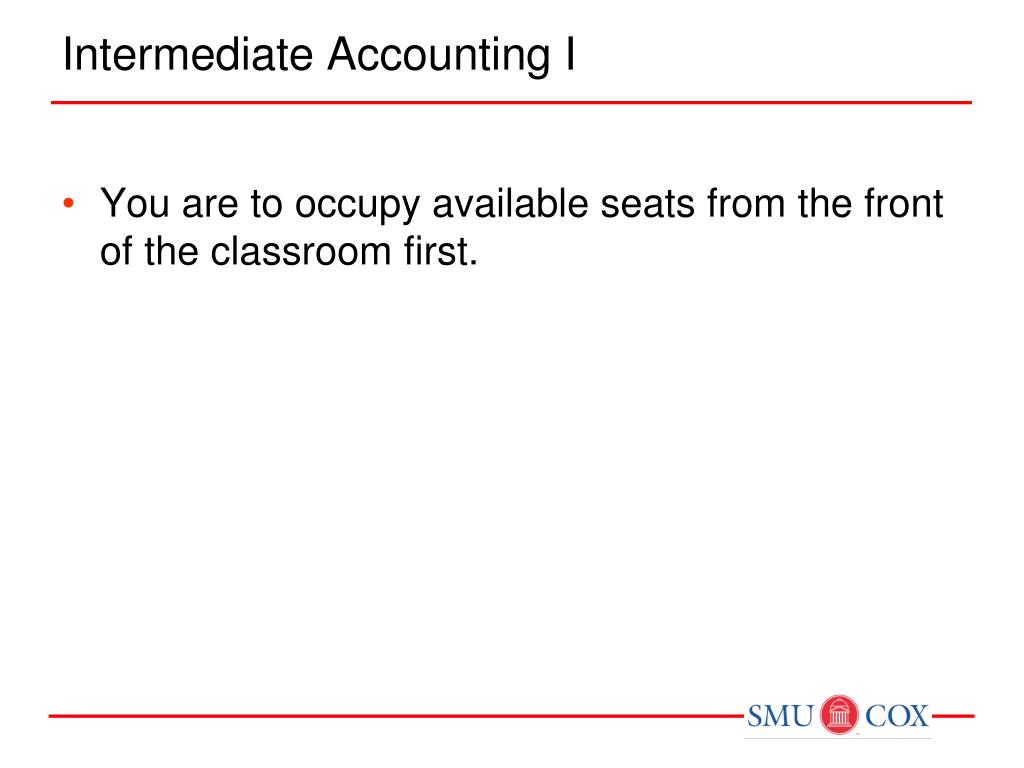 PPT - Intermediate Accounting I PowerPoint Presentation, free download ...