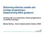 PPT - Needle and syringe programmes PowerPoint Presentation, free ...