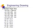 PPT - Chapter 1 Overview of an Engineering Drawing PowerPoint ...