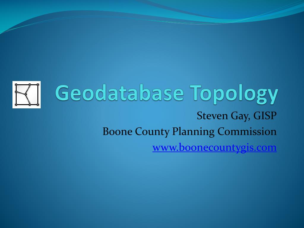 PPT - Geodatabase Topology PowerPoint Presentation, free download - ID ...