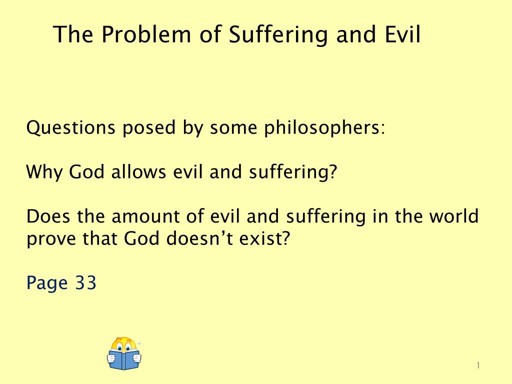 PPT - The Problem of Suffering and Evil PowerPoint Presentation, free ...
