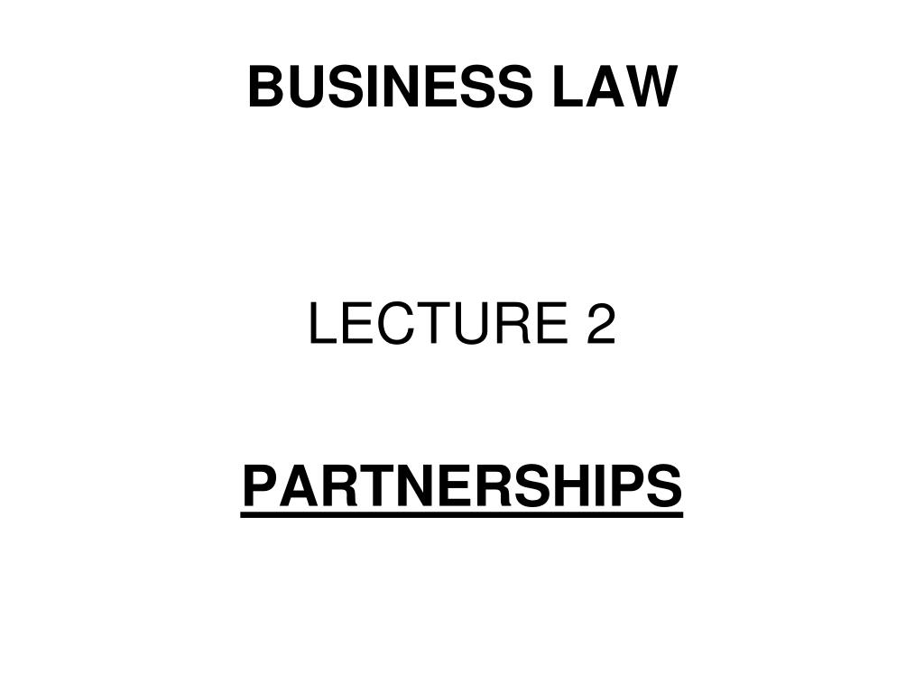PPT - BUSINESS LAW PowerPoint Presentation, free download - ID:3090981