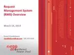 PPT - RMS Overview PowerPoint Presentation, free download - ID:324915