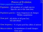 PPT - The Process of Evolution PowerPoint Presentation, free download ...