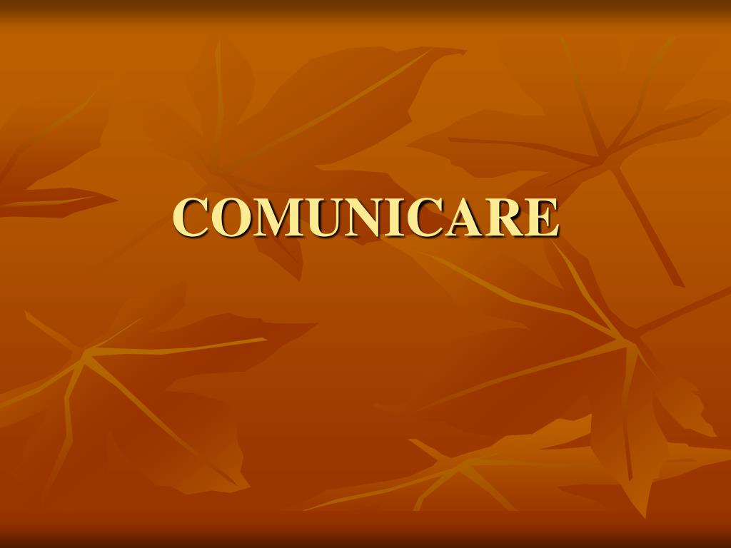 PPT - COMUNICARE PowerPoint Presentation, free download - ID:3092528