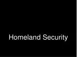 PPT - The Homeland Security Act of 2002 PowerPoint Presentation, free ...