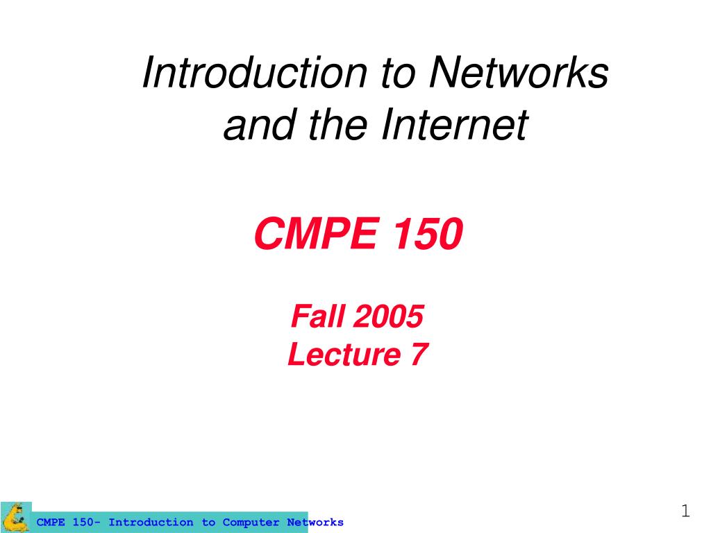 PPT - CMPE 150 Fall 2005 Lecture 7 PowerPoint Presentation, free ...