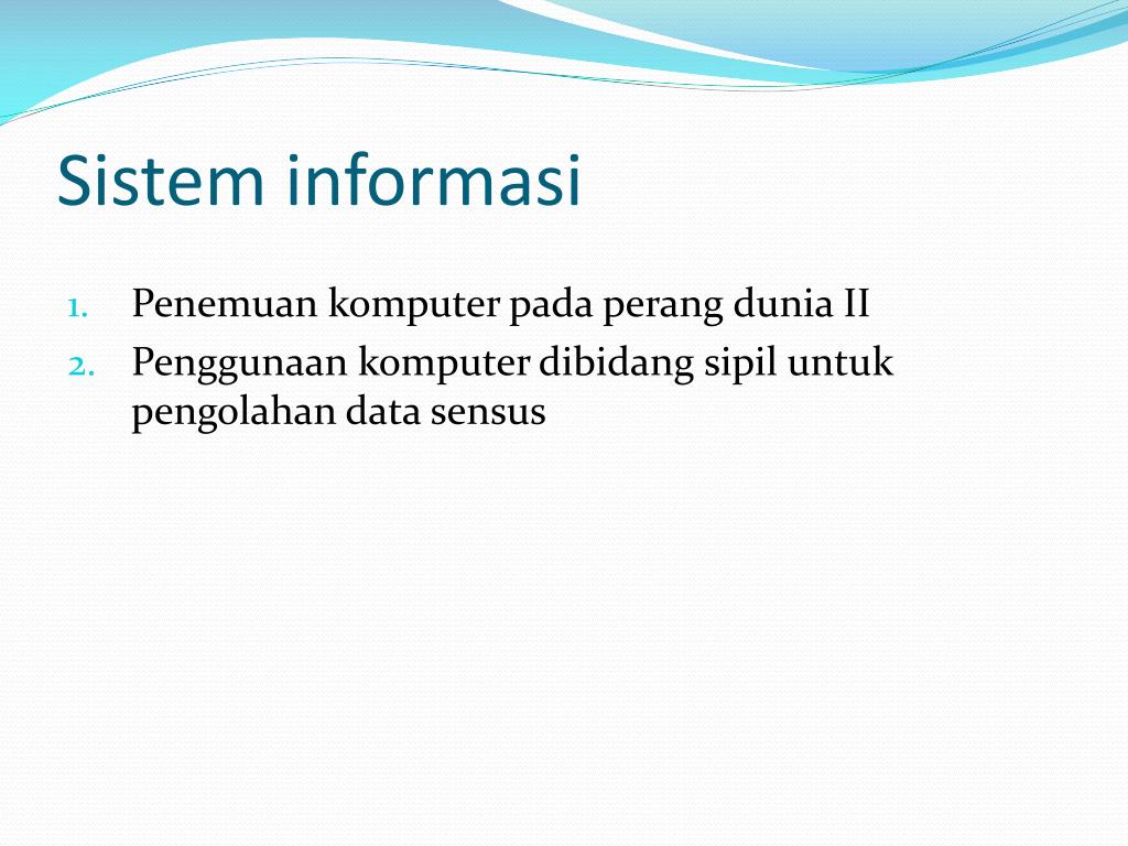 PPT - Sistem informasi PowerPoint Presentation, free download - ID:3093984