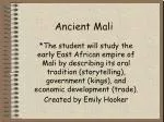 PPT - Ancient Mali PowerPoint Presentation, free download - ID:1593535