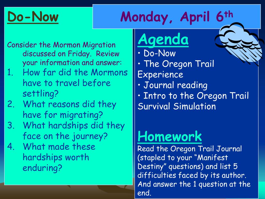 PPT - The Oregon Trail PowerPoint Presentation, free download - ID:3095435