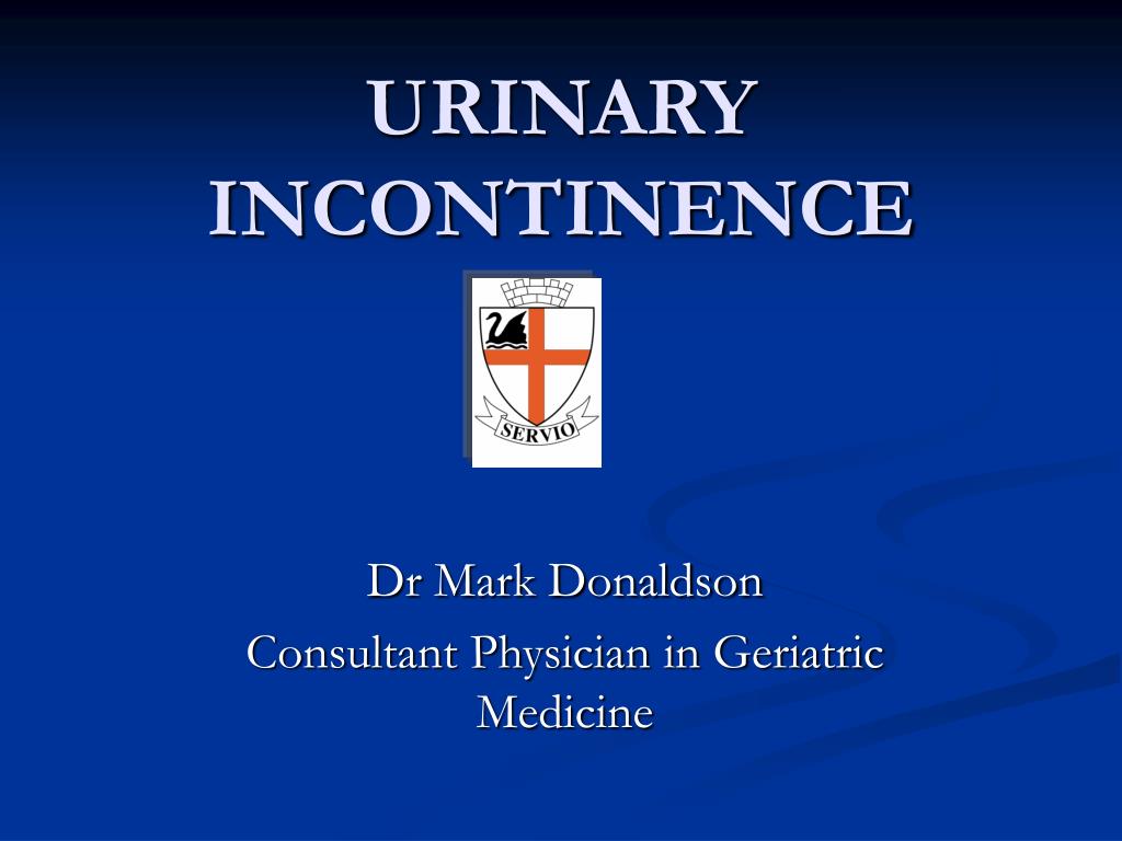 PPT - URINARY INCONTINENCE PowerPoint Presentation, free download - ID ...