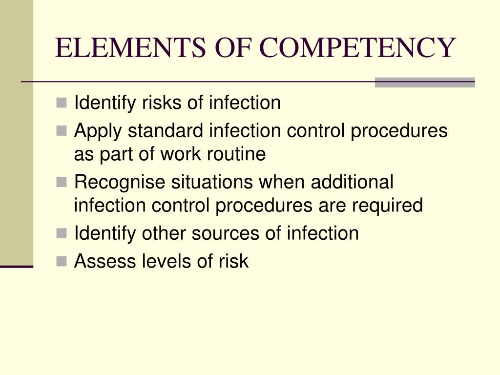 PPT - ELEMENTS OF COMPETENCY PowerPoint Presentation, free download ...