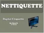 PPT - Digital etiquette PowerPoint Presentation, free download - ID:8716645