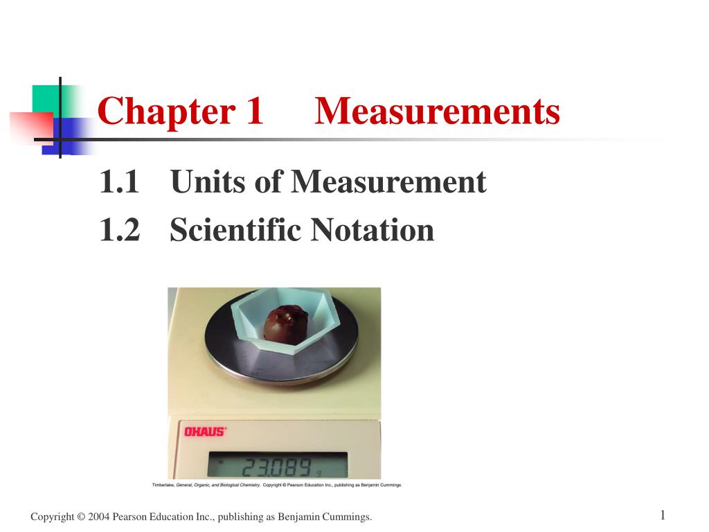 PPT - Chapter 1 Measurements PowerPoint Presentation, free download ...