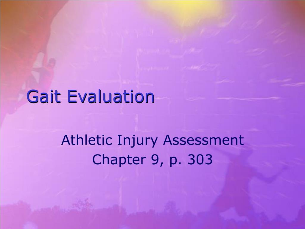 PPT - Gait Evaluation PowerPoint Presentation, free download - ID:3098096
