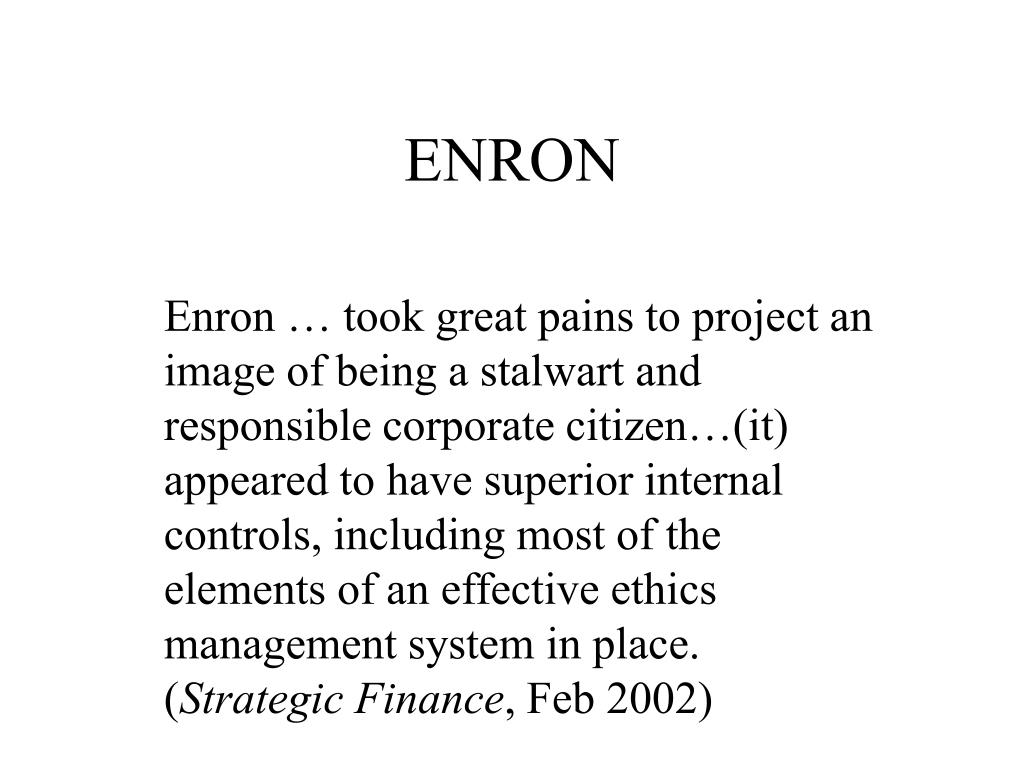 PPT - ENRON PowerPoint Presentation, free download - ID:3098333