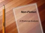 PPT - Creative Non- FiCTion PowerPoint Presentation, free download - ID ...