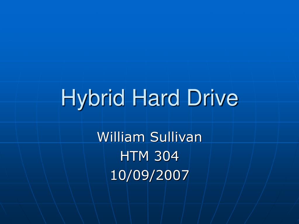 PPT - Hybrid Hard Drive PowerPoint Presentation, free download - ID:3099995