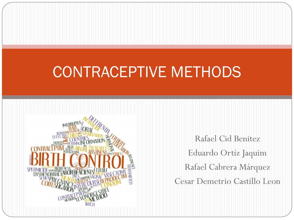 PPT - CONTRACEPTIVE METHODS PowerPoint Presentation, free download - ID ...