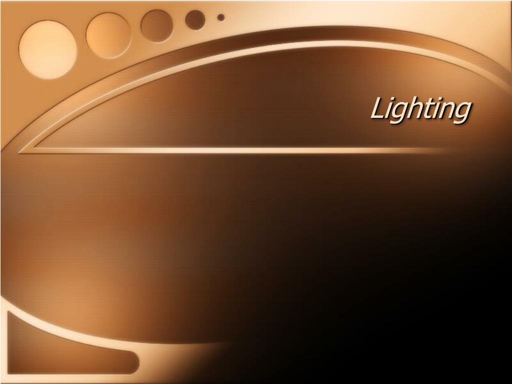 PPT - Lighting PowerPoint Presentation, free download - ID:3100739