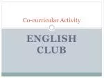 PPT - Importance of Co-Curricular Activities PowerPoint Presentation ...