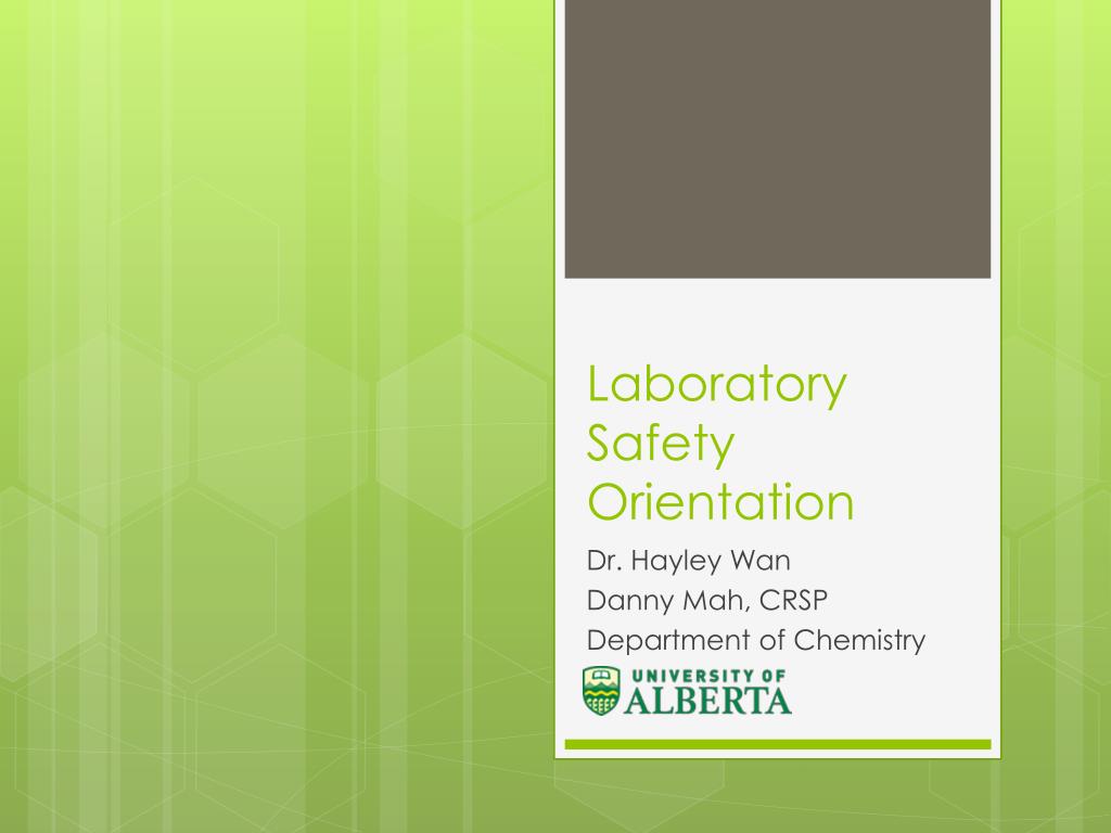 PPT - Laboratory Safety Orientation PowerPoint Presentation, free ...